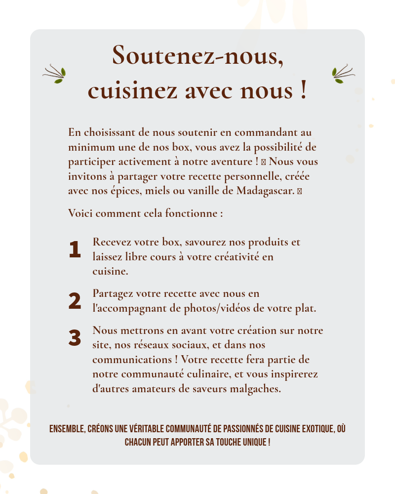 Madagascar en Coffret : Épices, Miel et Vanille à Déguster