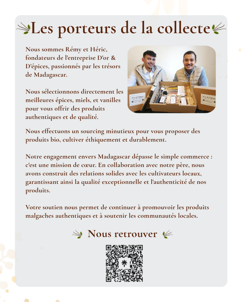 Madagascar en Coffret : Épices, Miel et Vanille à Déguster