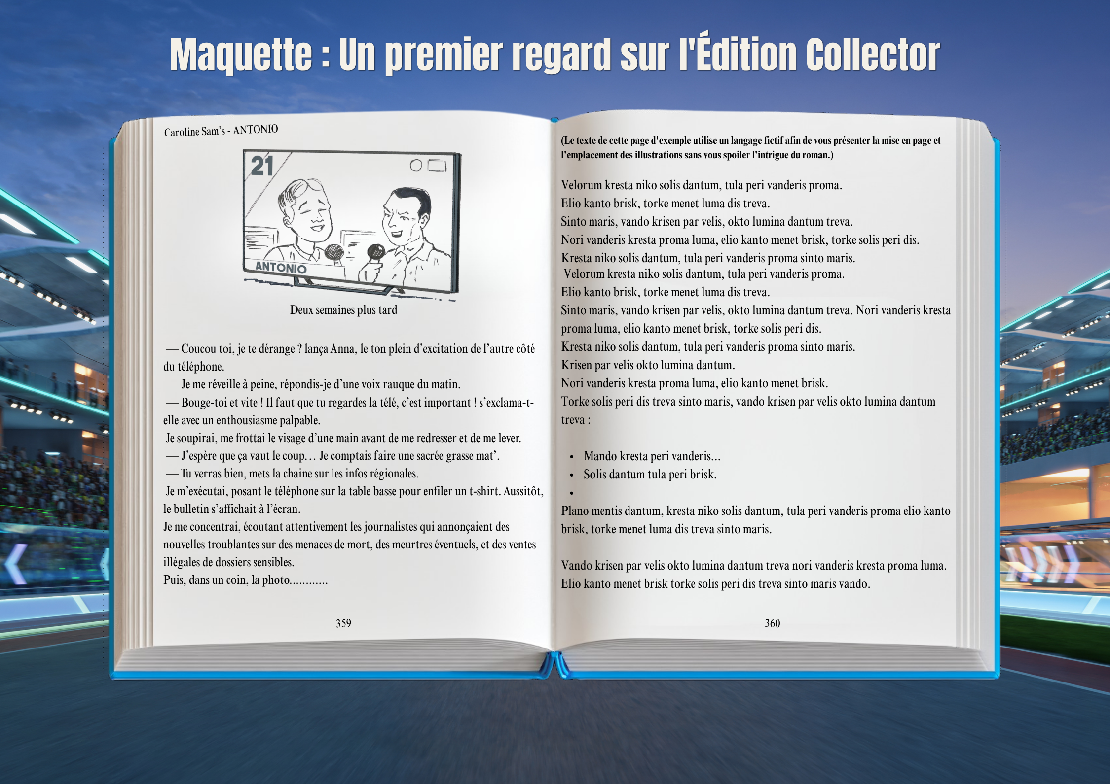 ANTONIO : L'Édition Collector (Jaspage & Illustrations) - Ulule
