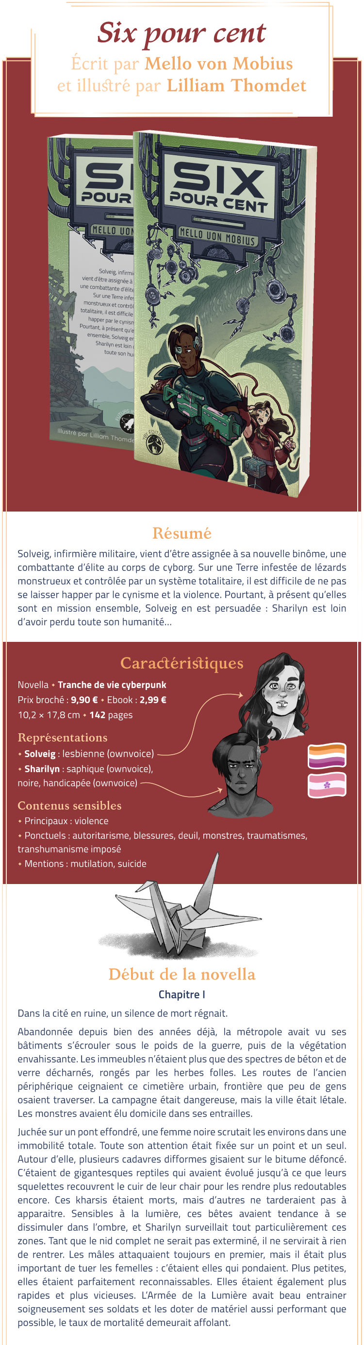 Hommes-oiseaux, cyborg rebelle et carré d’as 🌈 ! - Ulule