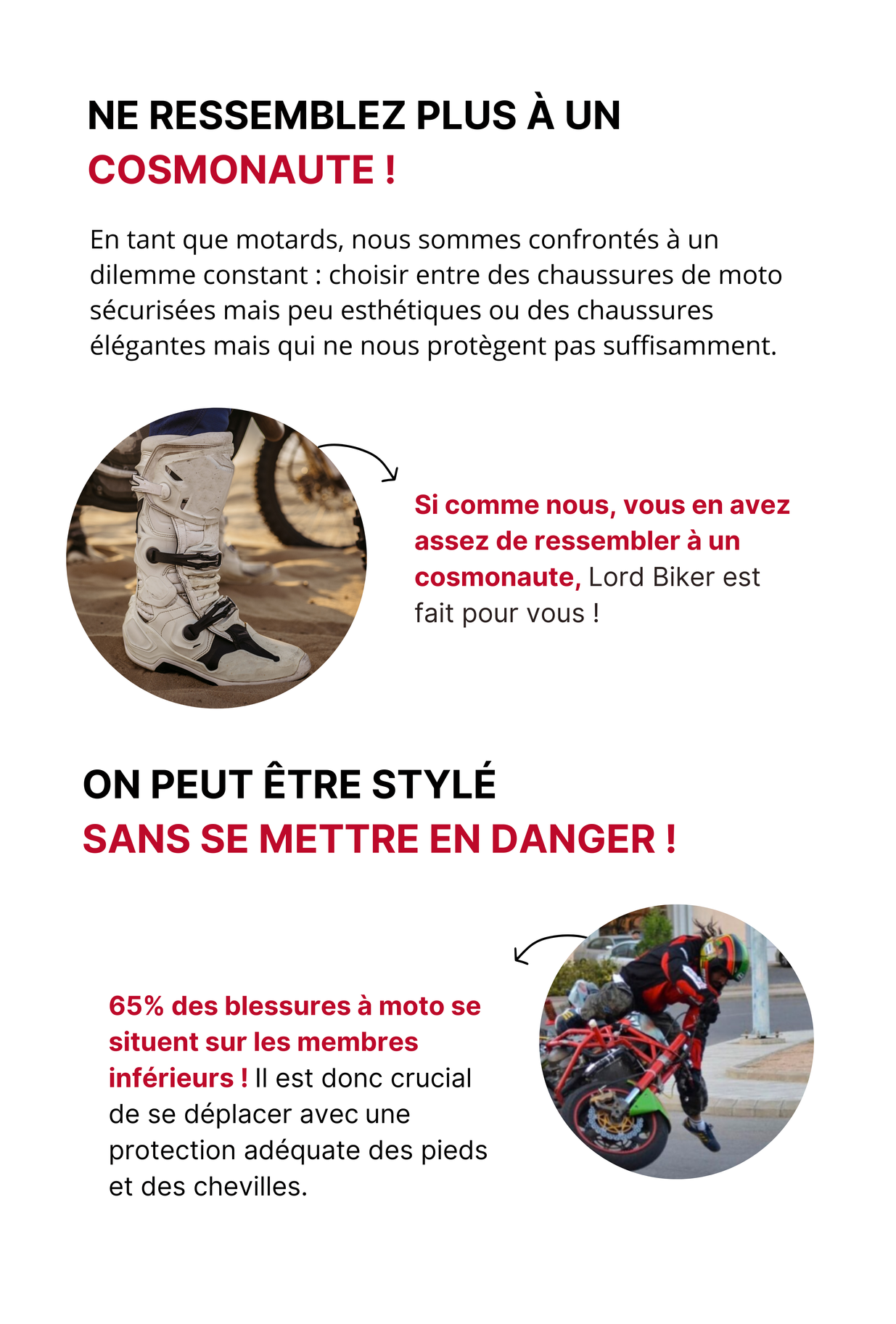 Lord Biker, Boots de Moto Élégantes - Ulule