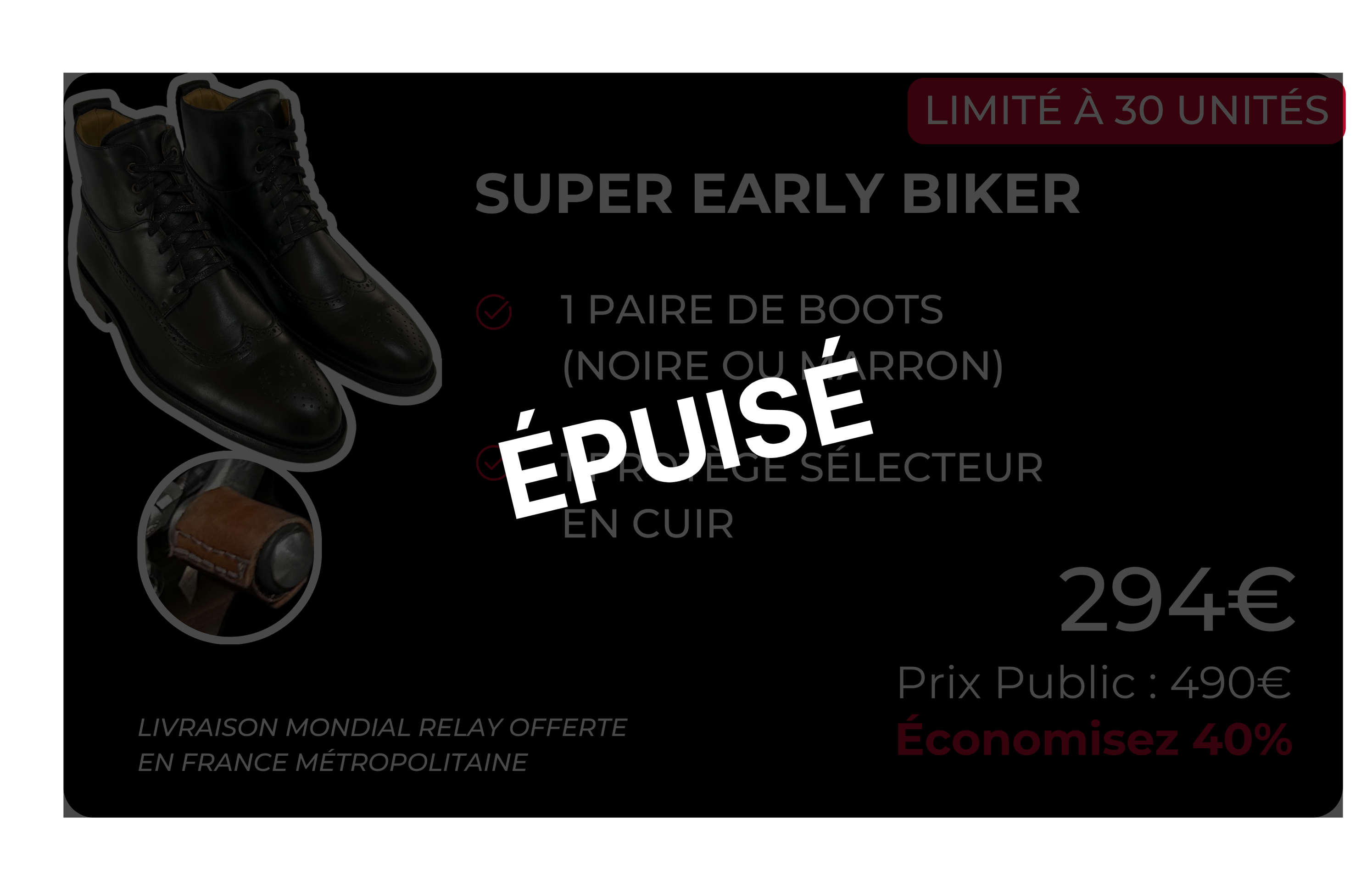Lord Biker, Boots de Moto Élégantes - Ulule