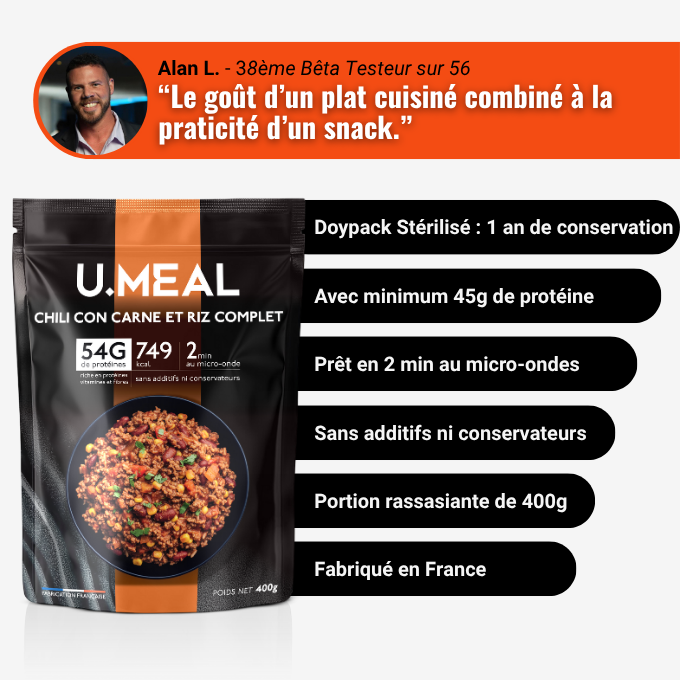 U.MEAL - Les premiers repas cuisinés & protéinés en doypack - Ulule