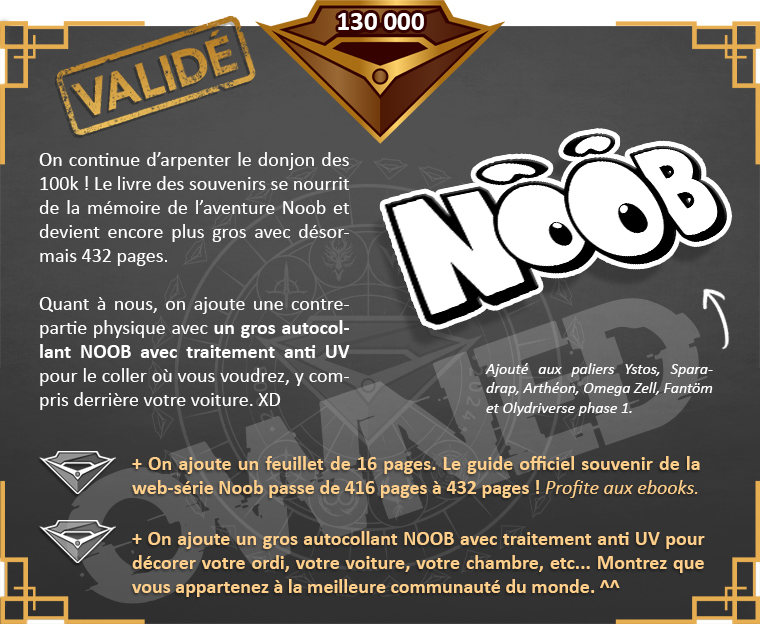 Noob, le livre des souvenirs
