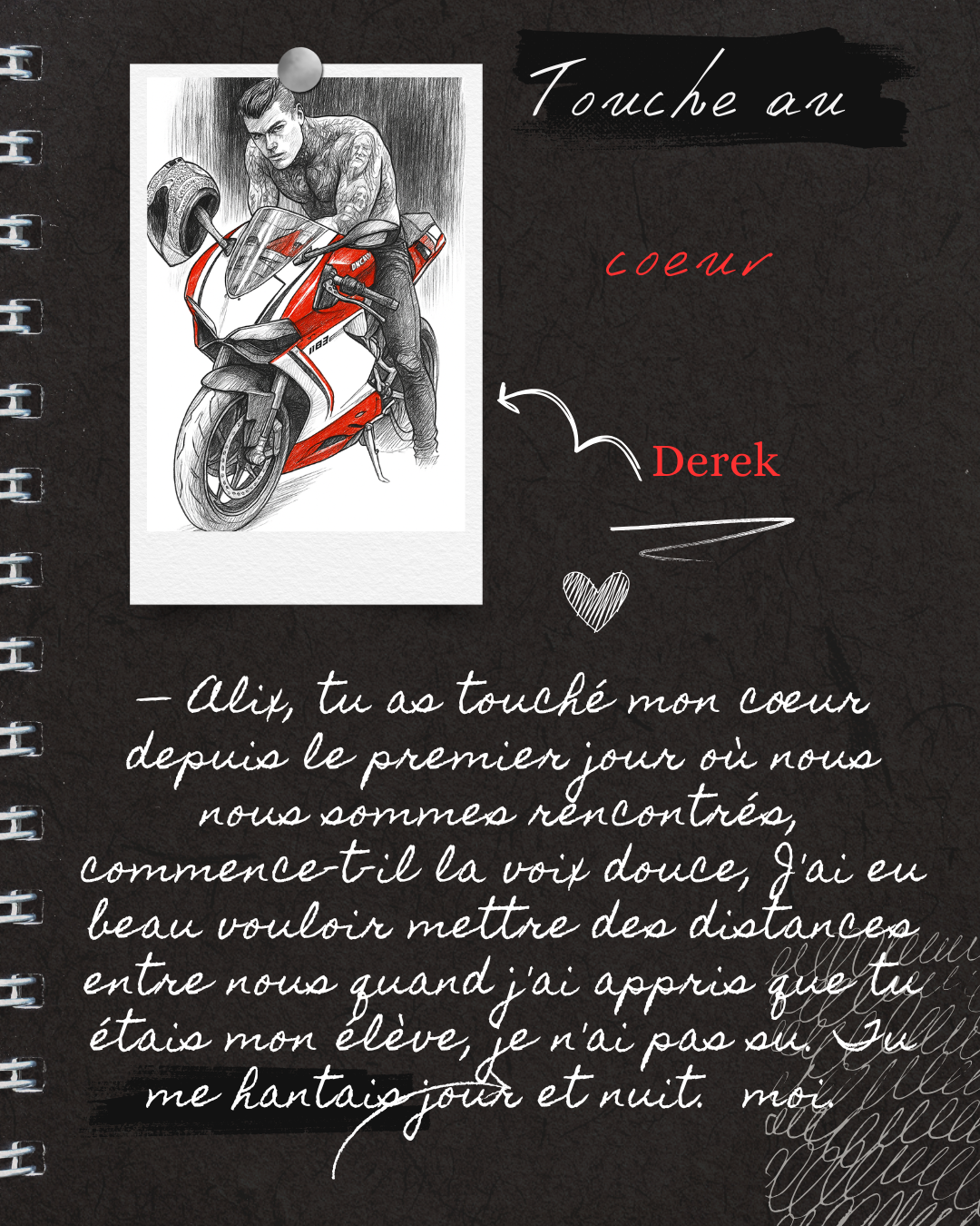 Touché au cœur