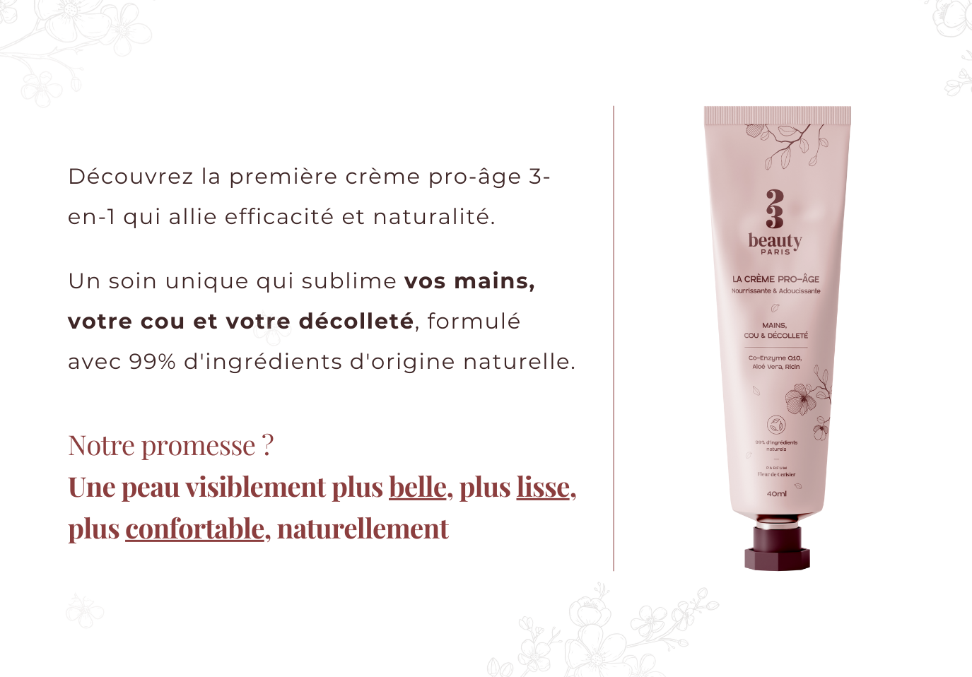 Crème Pro-âge : la révolution 3 en 1 par 23Beauty Paris - Ulule