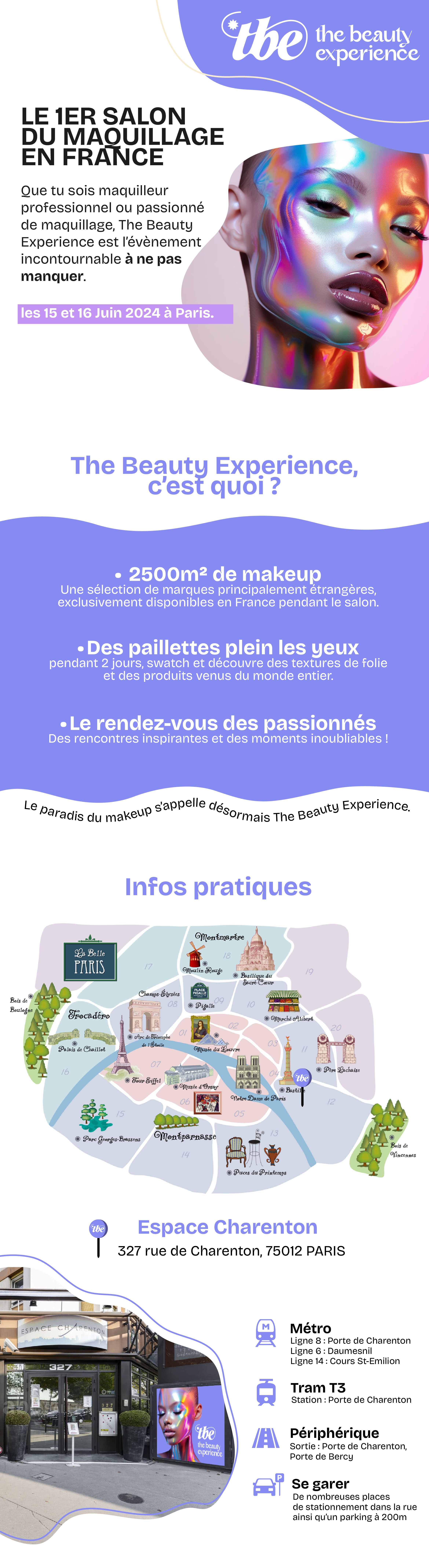 Le 1er évènement 100% dédié au maquillage à Paris.