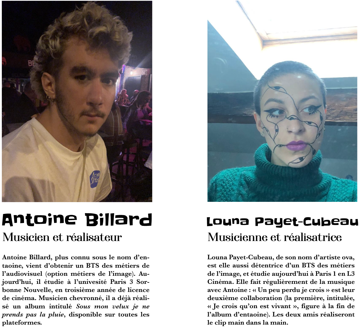 UN PEU PERDU JE CROIS - Ulule