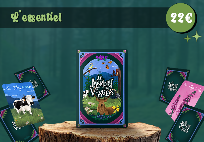 Jeu Le Memory des Vosges - Ulule