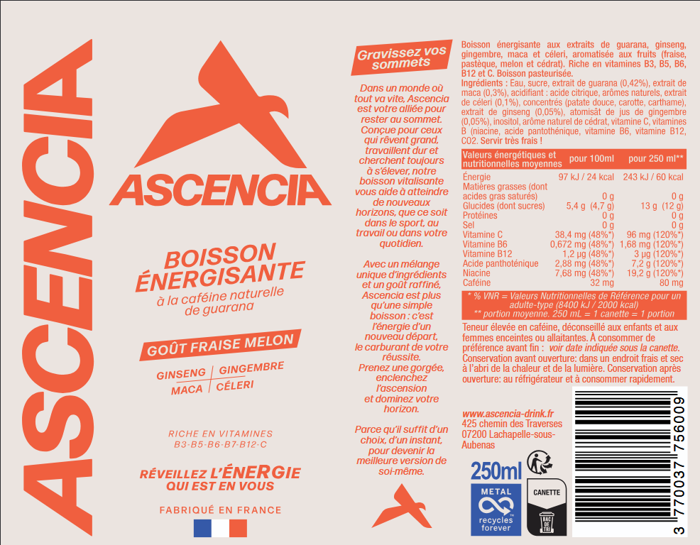 Ascencia: L'énergie de tes ambitions - Ulule