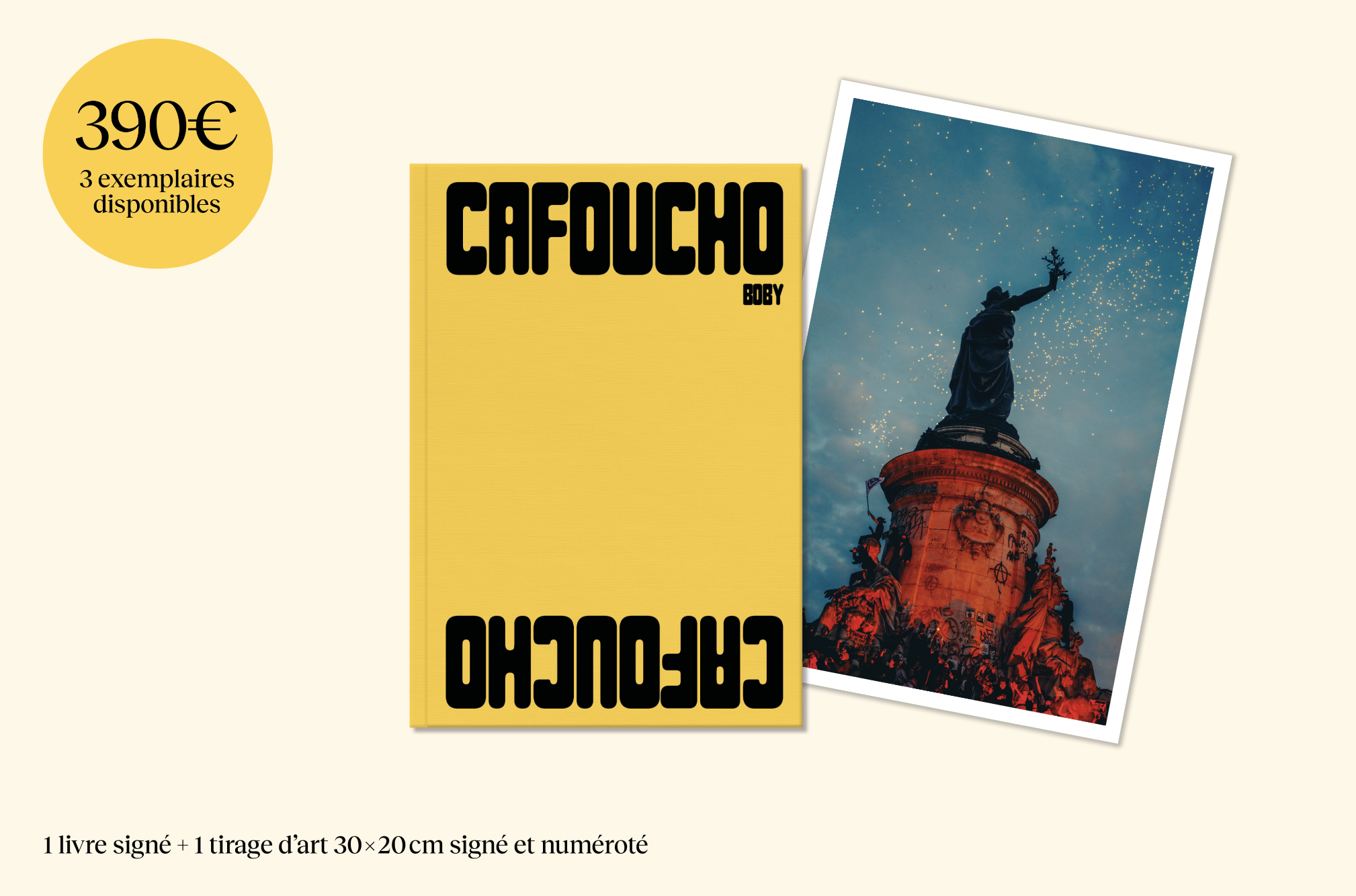 Cafoucho, le premier livre de Boby