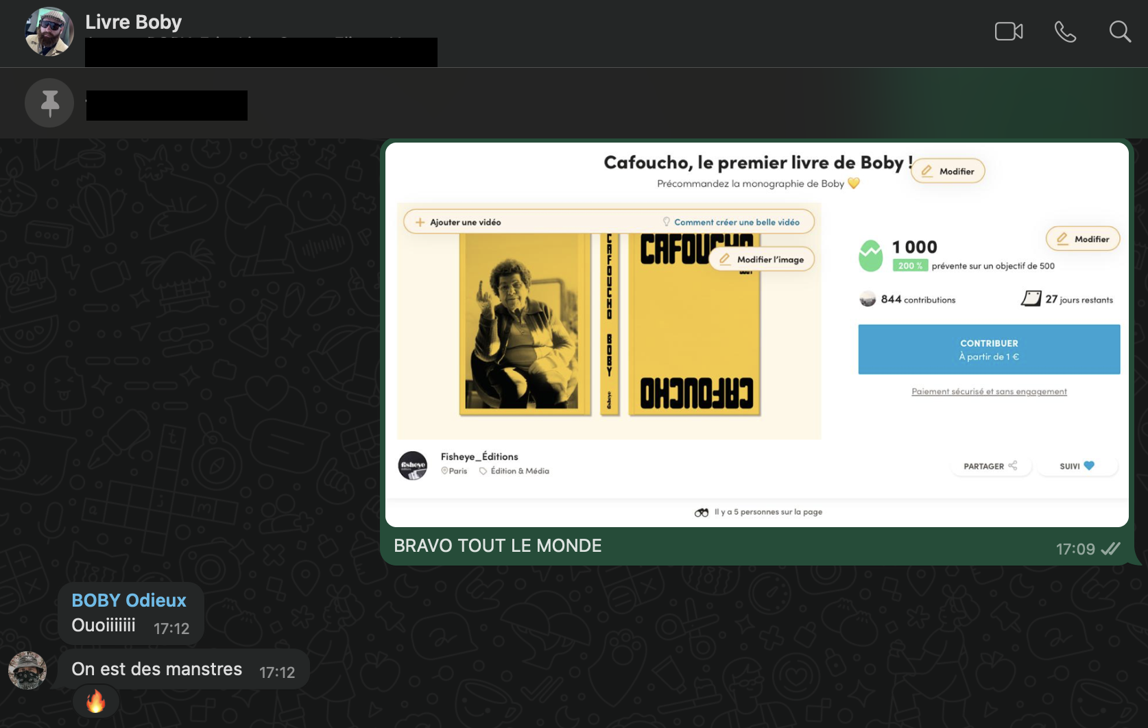 Cafoucho, le premier livre de Boby ! - Ulule
