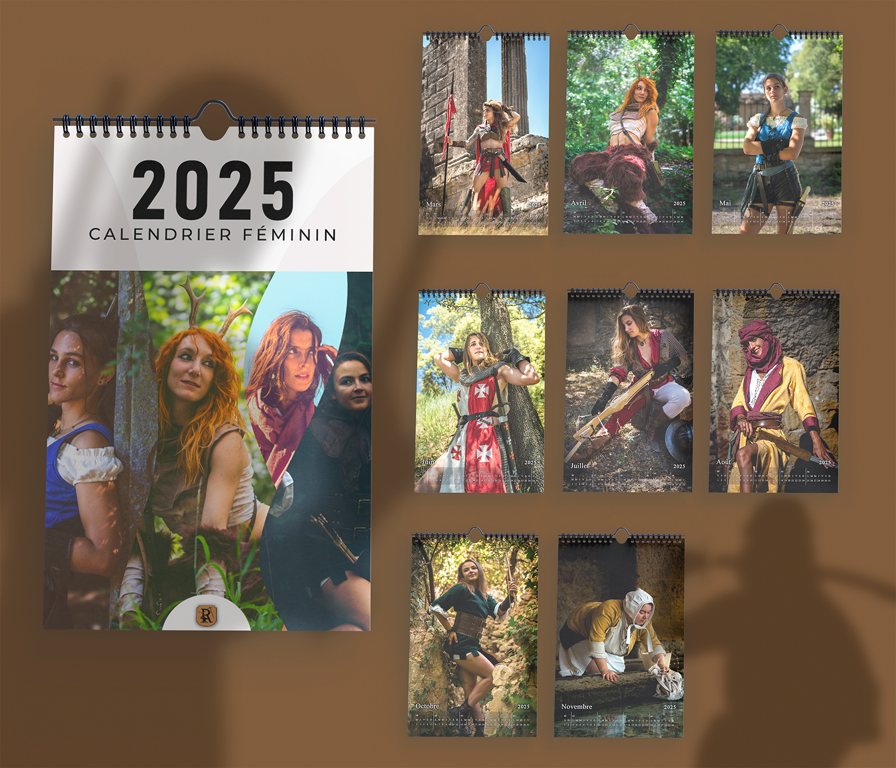 Calendrier 2025 Féminin Pop Culture - Ulule