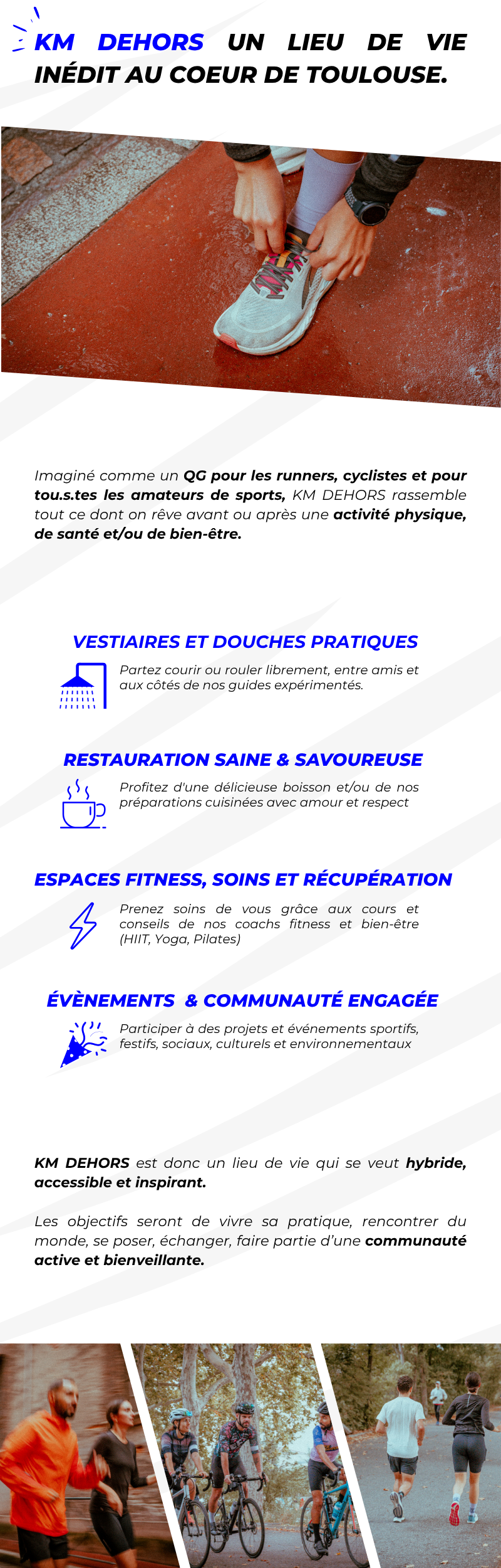 KM DEHORS – Le QG des sportifs urbains à Toulouse