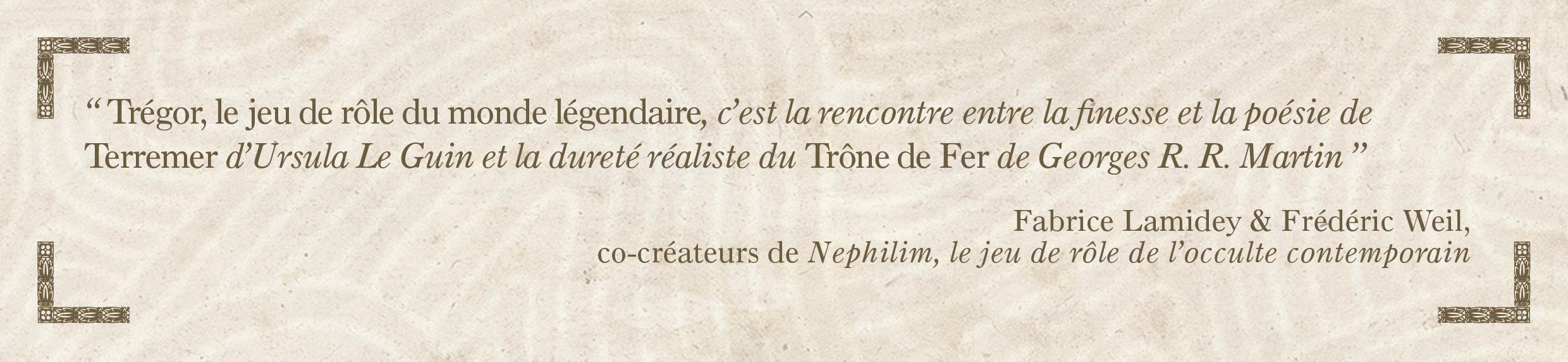 Trégor, le jeu de rôle du monde légendaire - Ulule