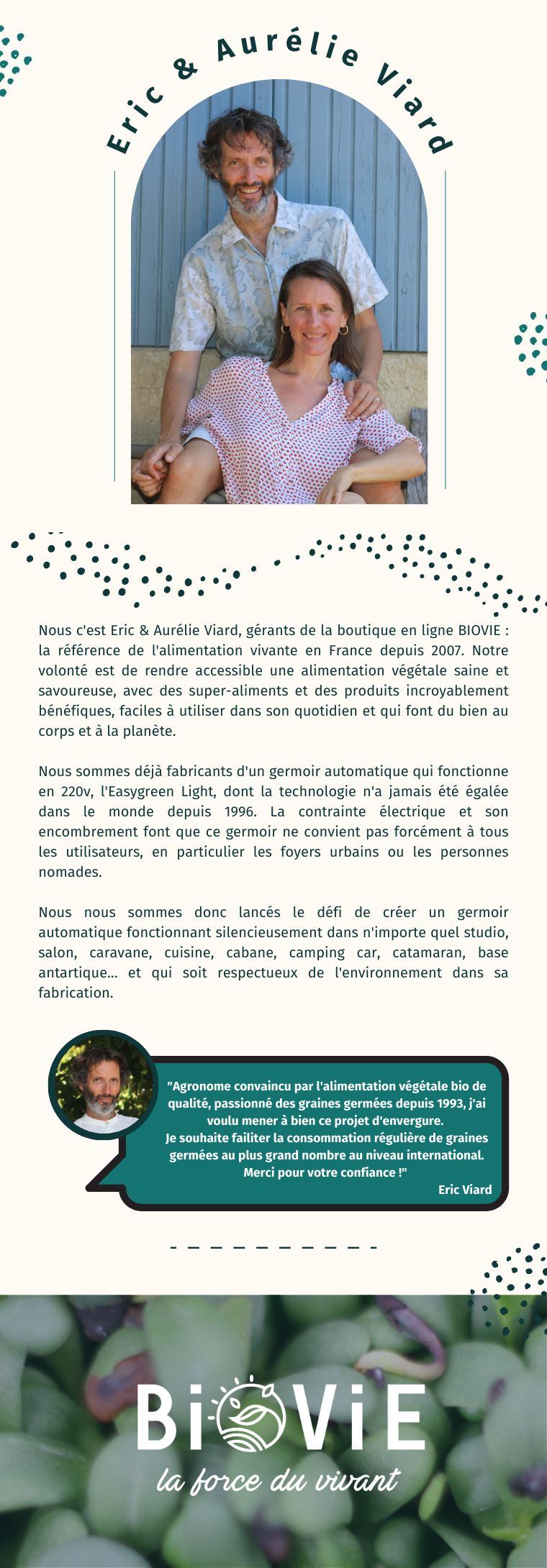 Germoir autonome, les graines germées simplement