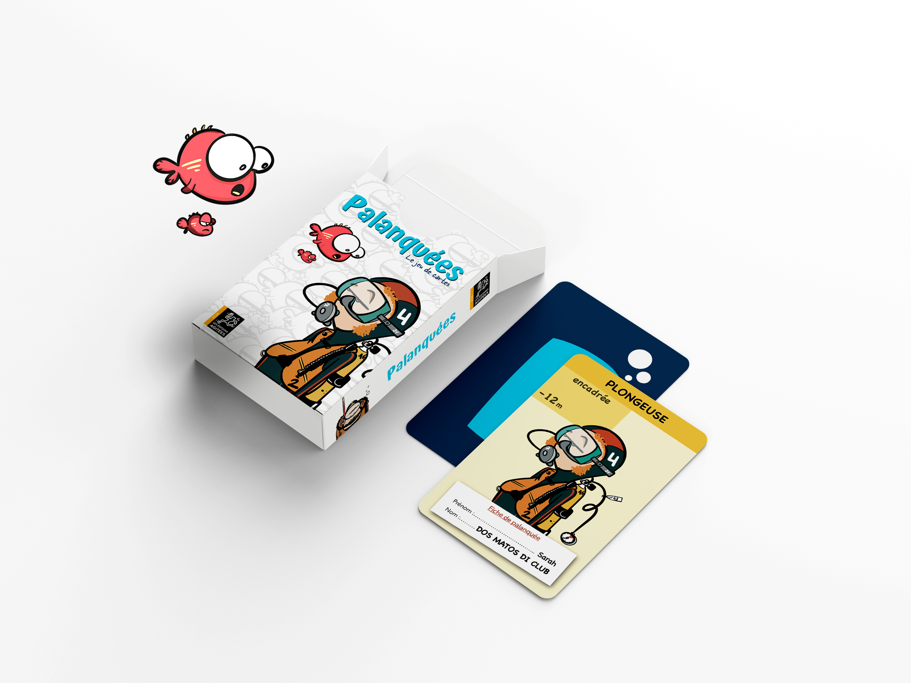 Palanquées : le jeu de cartes des plongeurs - dès 8 ans - Ulule