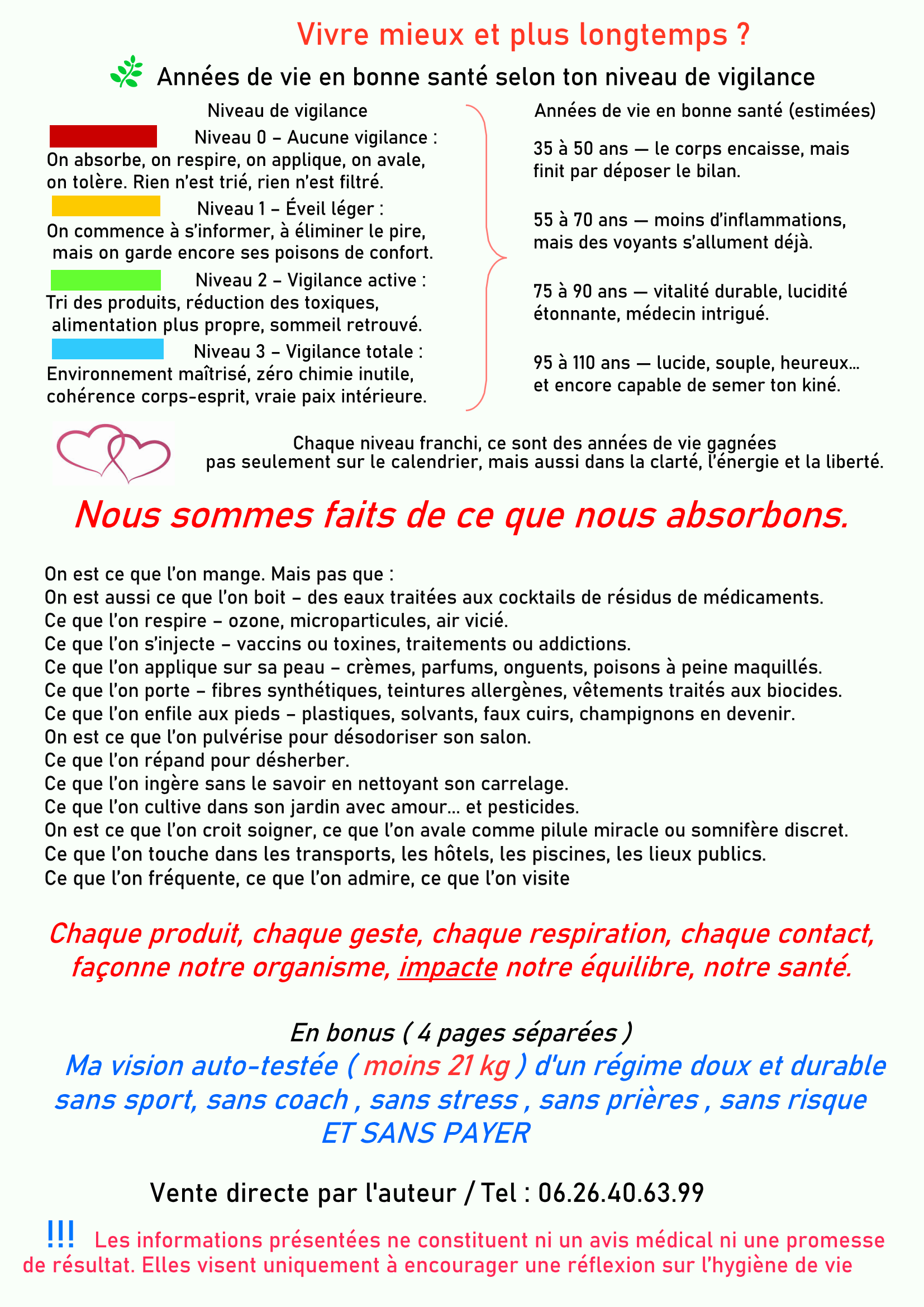 Vivre mieux et plus longtemps ? dépassez les statistiques ! - Ulule