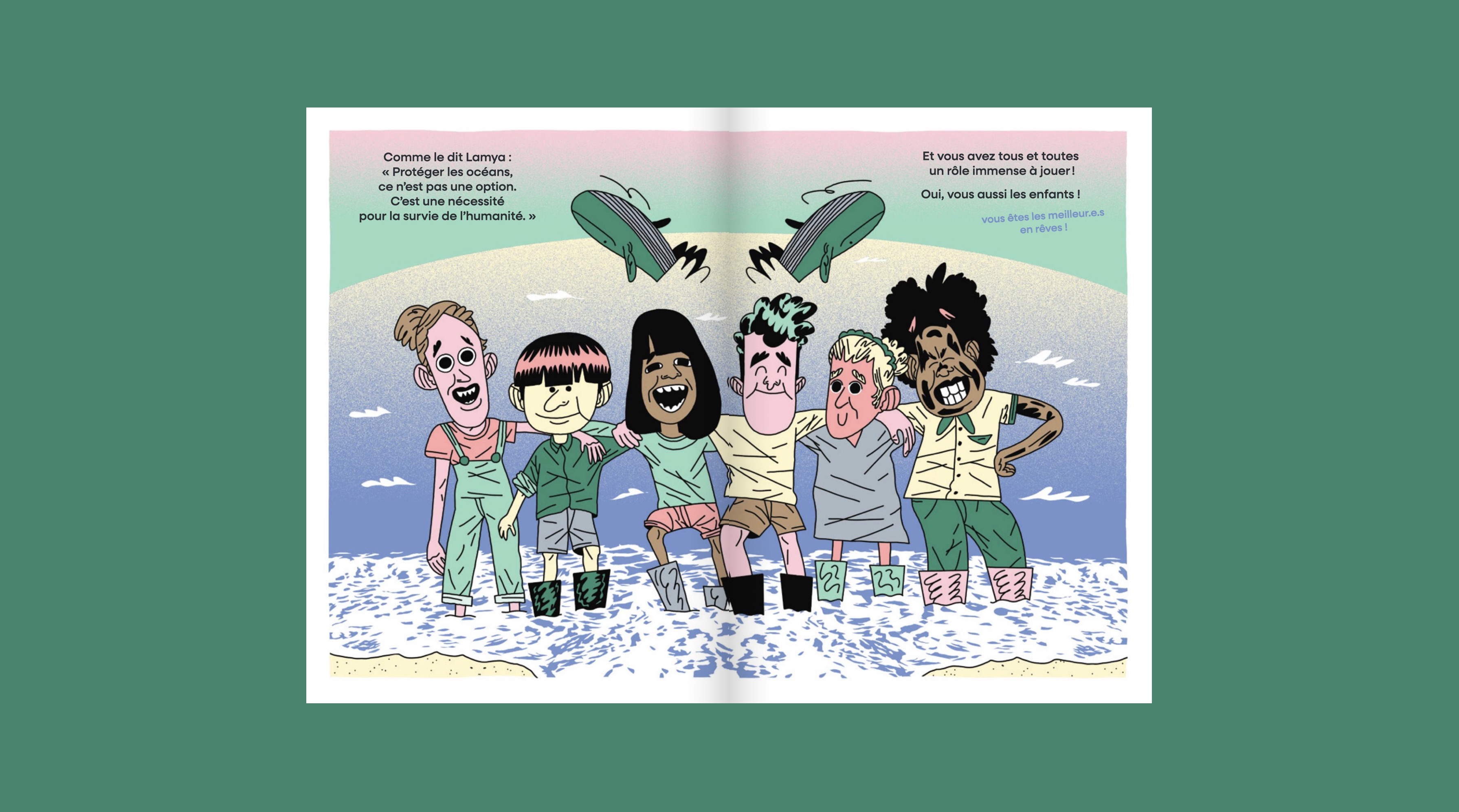 Quand je serai grand·e, je serai...gardienne des océans