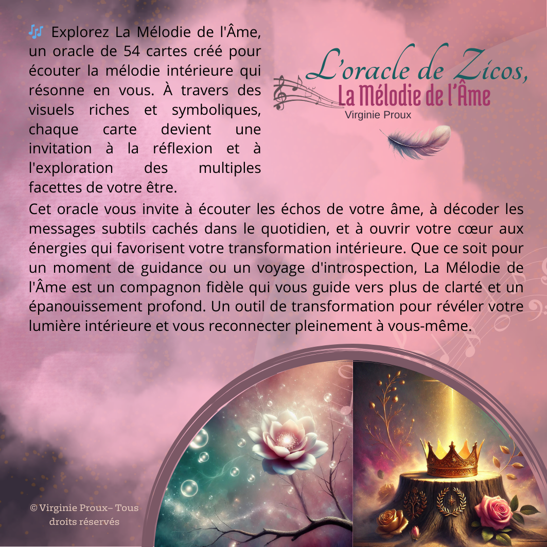 l'Oracle de Zicos, La Mélodie de l'âme - Ulule