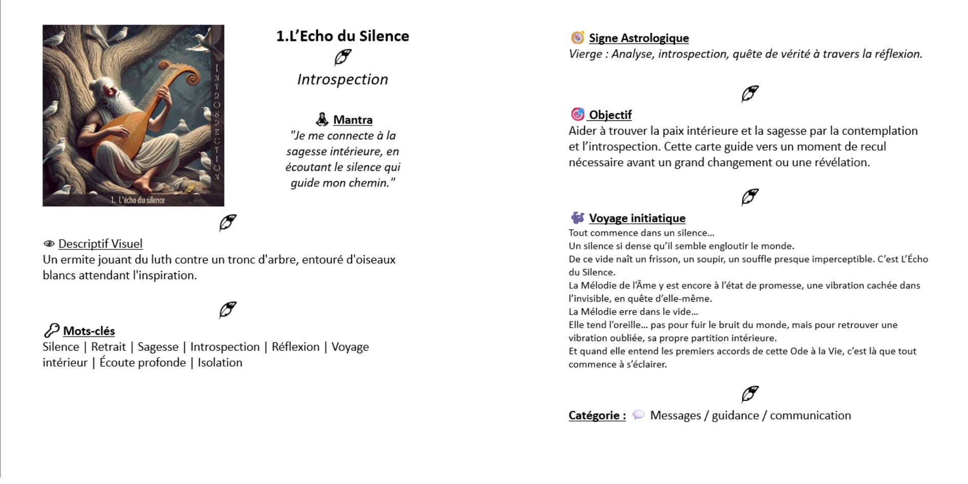 l'Oracle de Zicos, La Mélodie de l'âme - Ulule