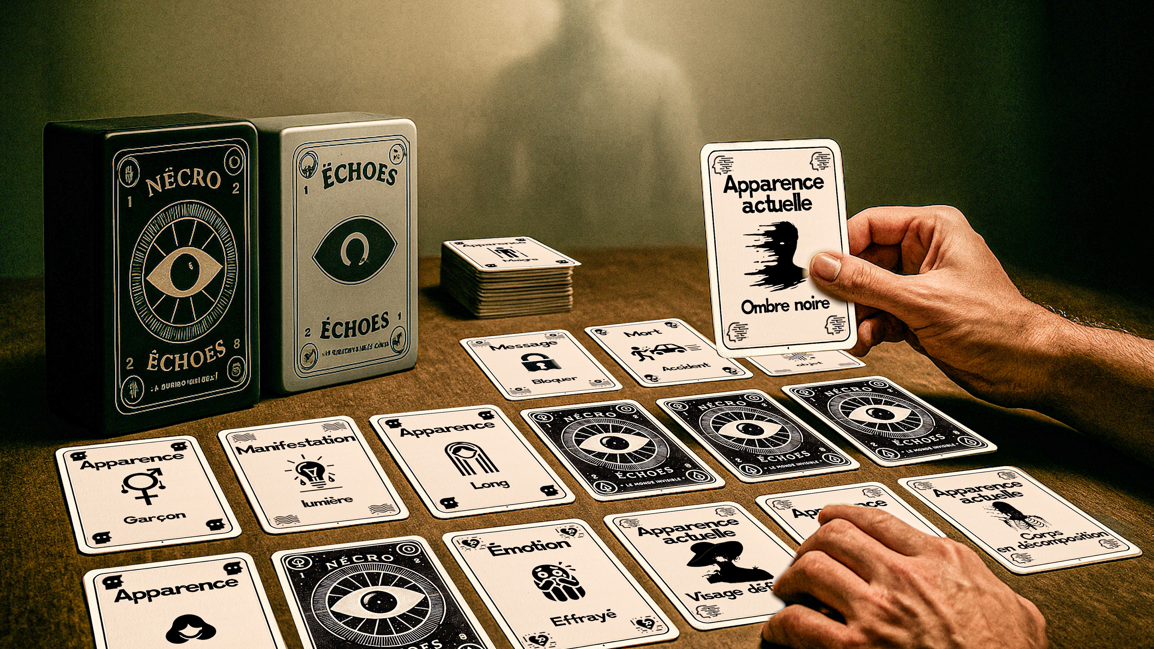 NÉCRO ÉCHOES— Jeu de cartes pour explorer le monde invisible