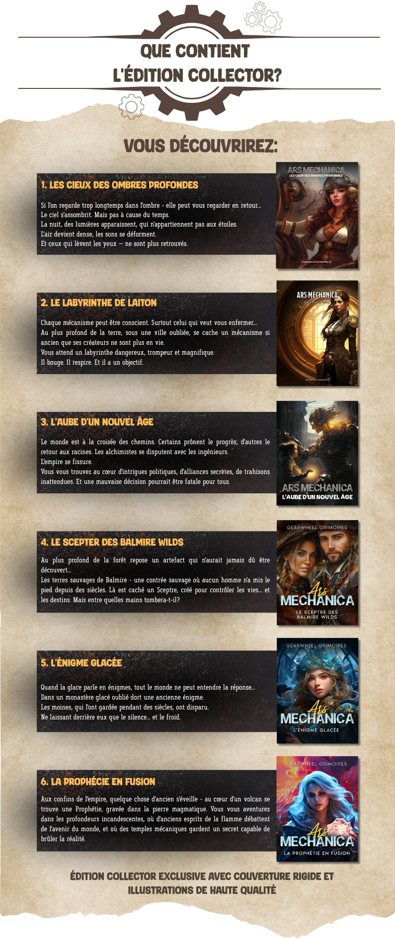 Ars Mechanica – Édition Collector (supplément pour la 5E)