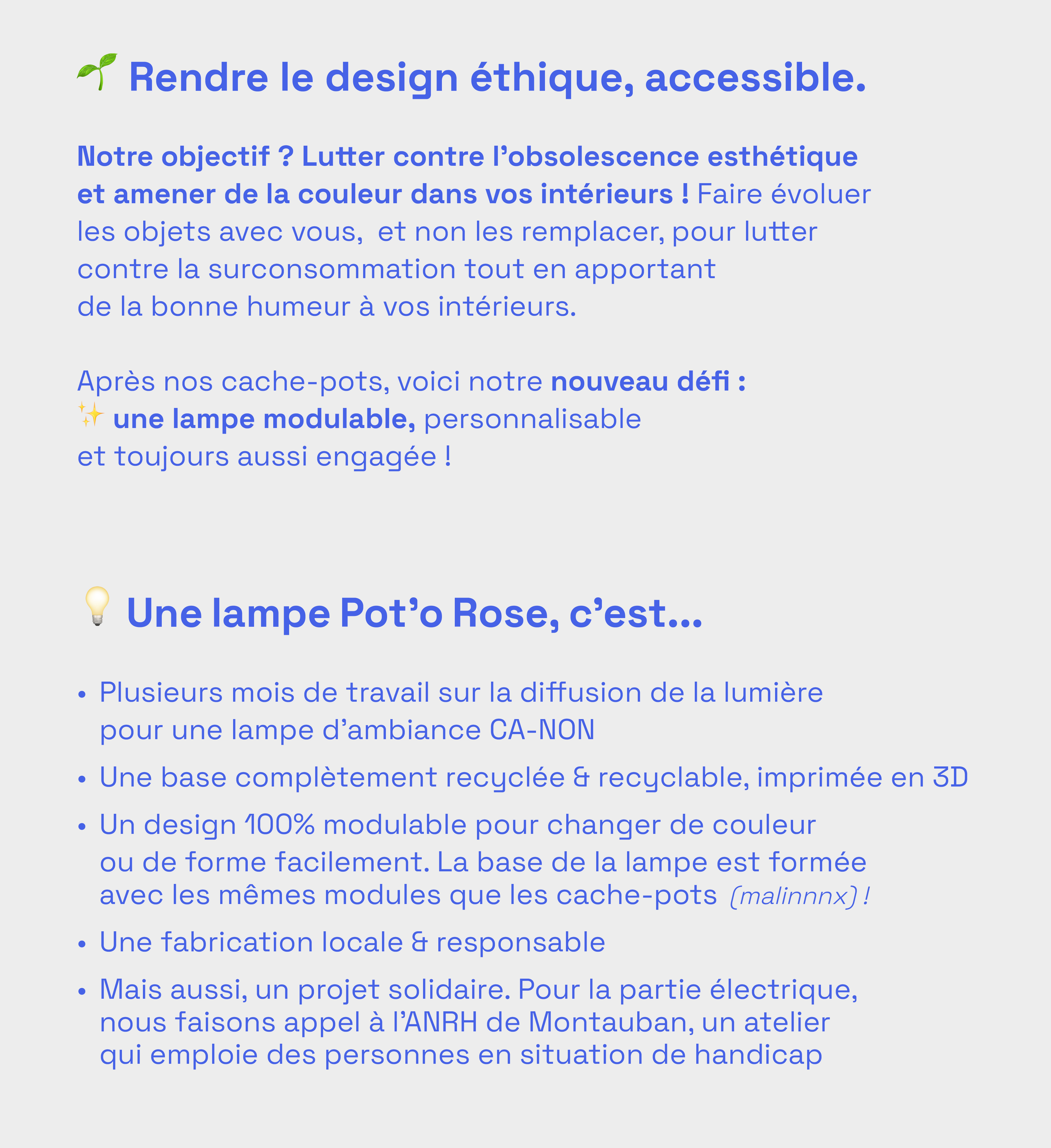 Une lampe 100% modulable signée Pot'o Rose