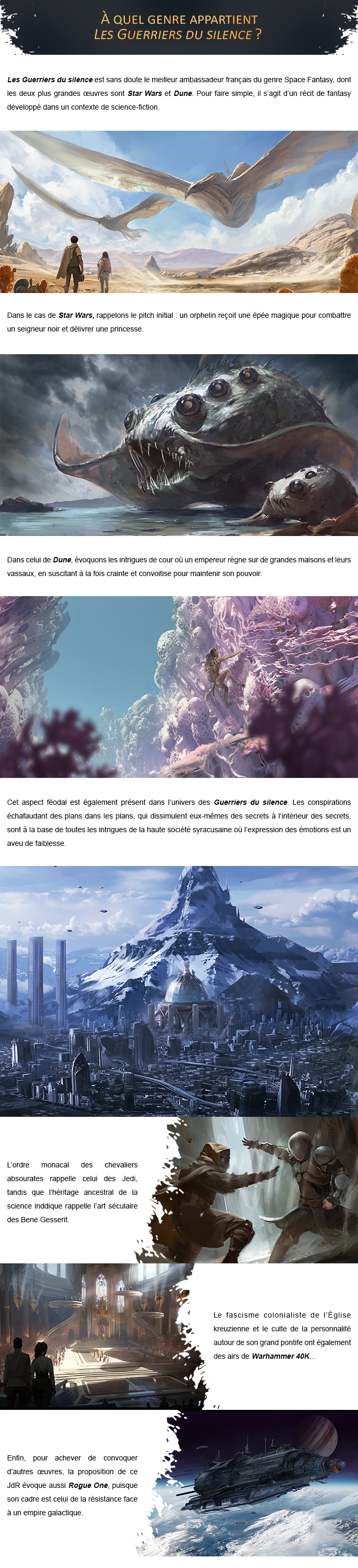 Les Guerriers du Silence - Le Jeu de Rôle