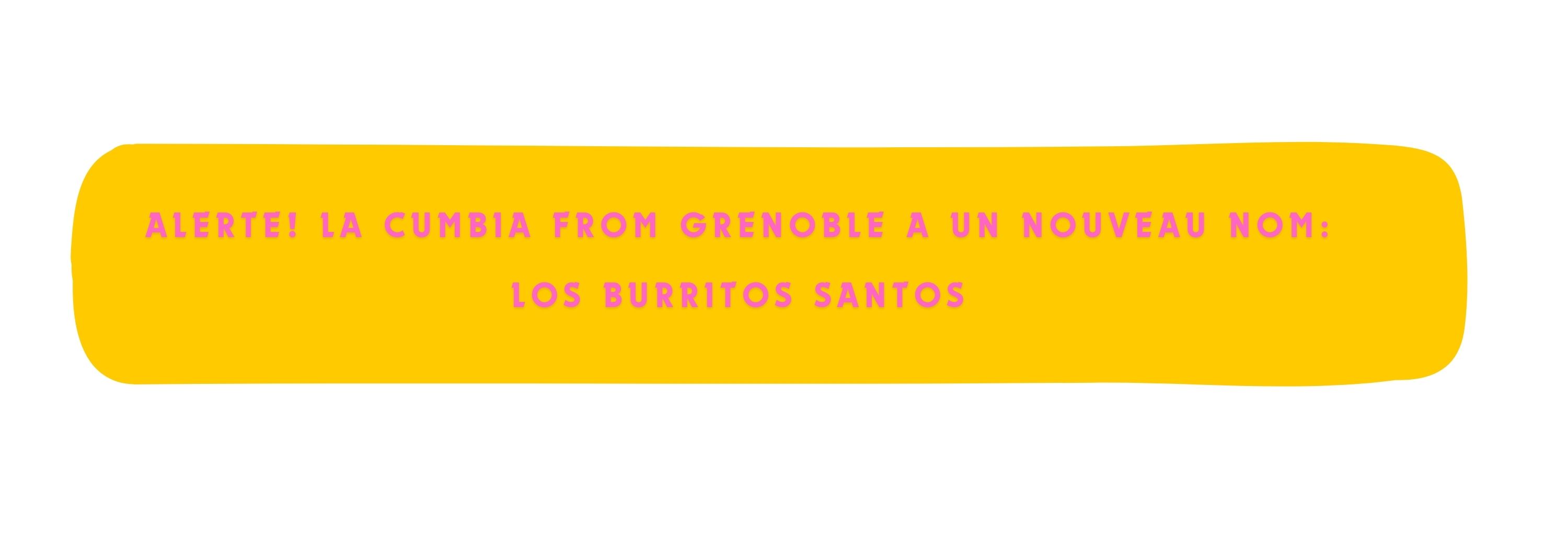LOS BURRITOS SANTOS, premier clip, premier disque!