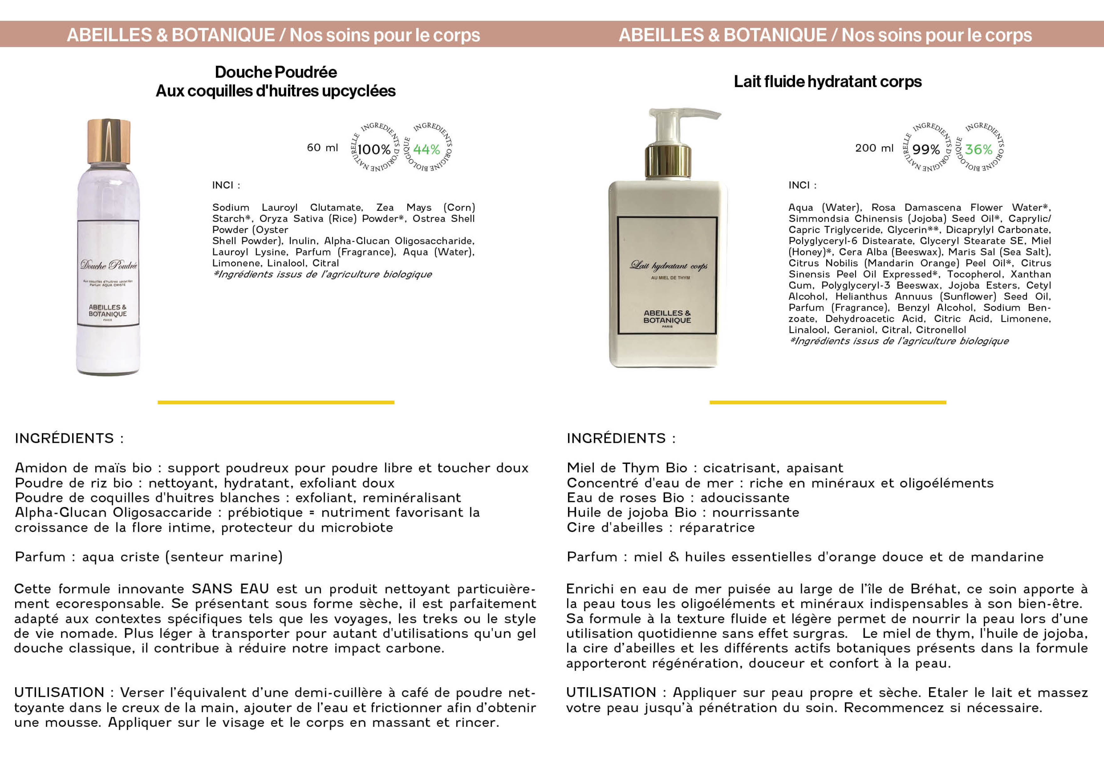 Abeilles & Botanique : les soins engagés au Miel de Thym