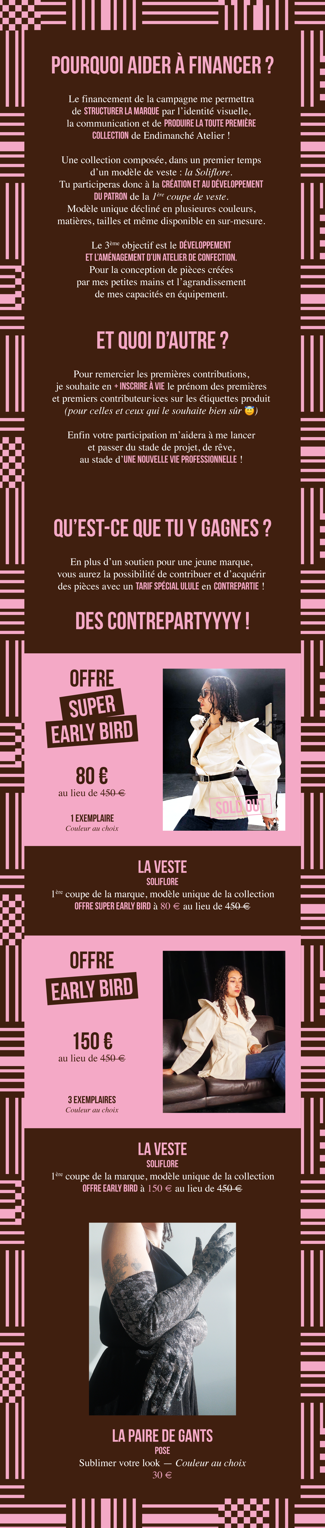 Endimanché Atelier — Créons ma première collection de vestes