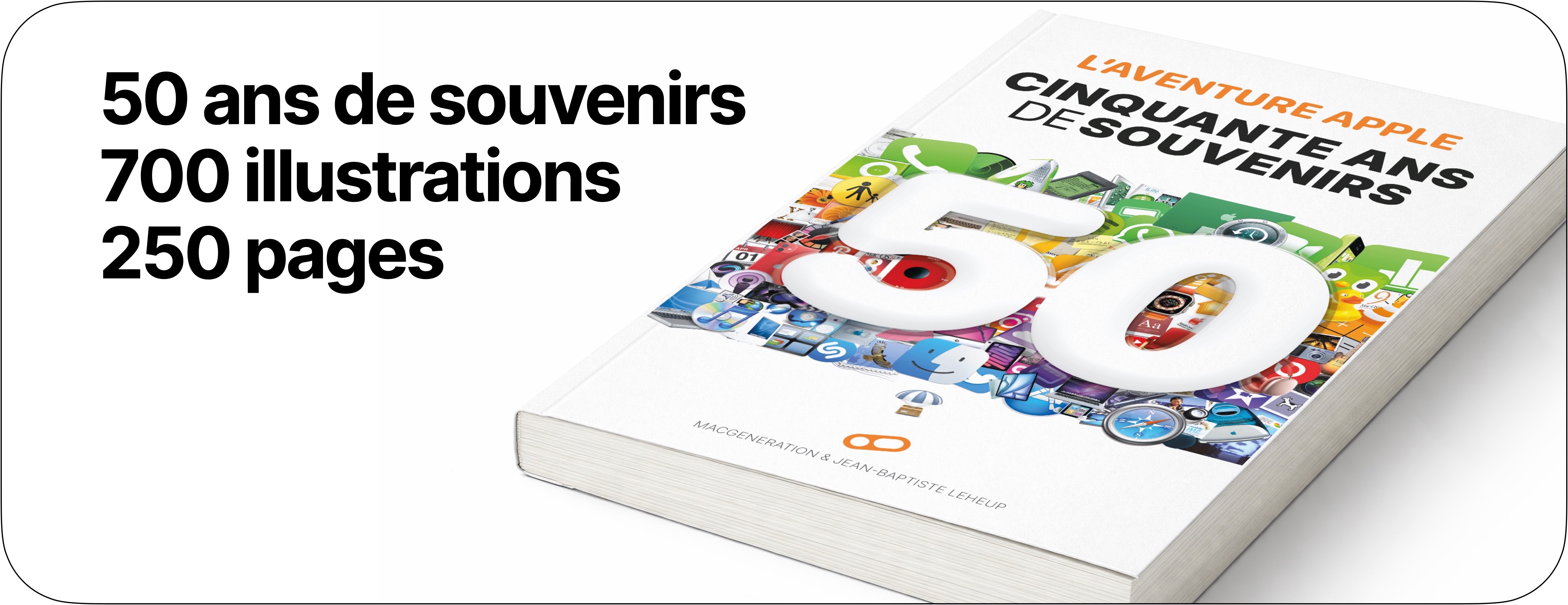 50 ans d'Apple : Le livre et la 1re journée MacGeneration
