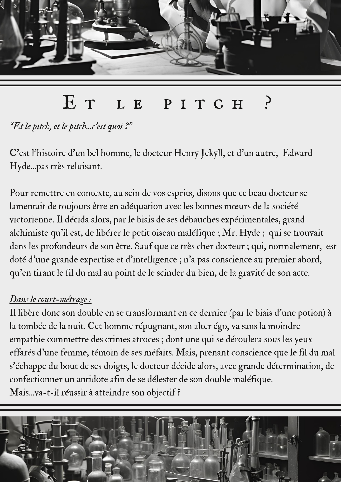 (Fanfilm) Deathbird - Dr Jekyll et Mr. Hyde