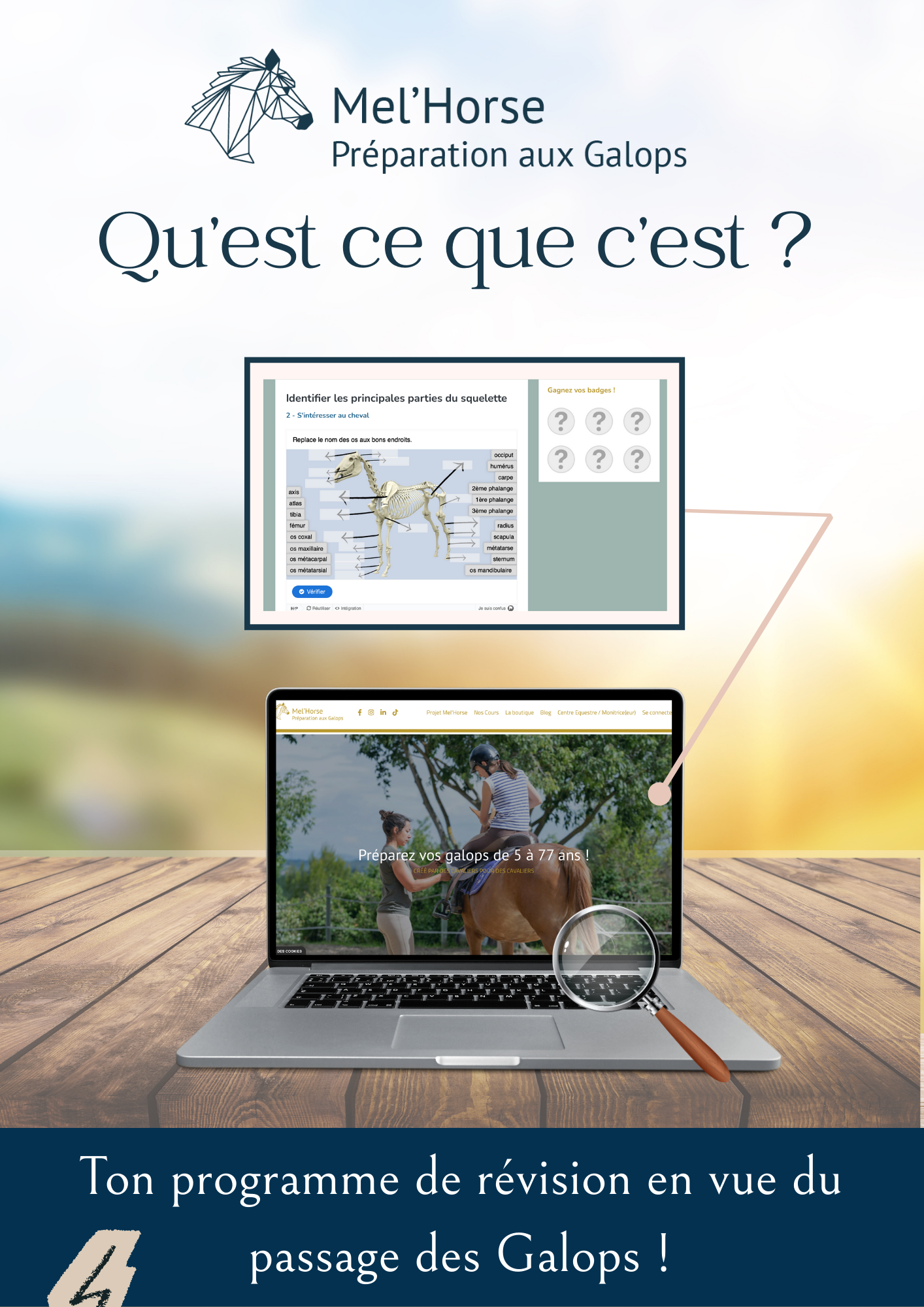 ⚡ Mel'Horse : La révolution que l'équitation attendait - Ulule