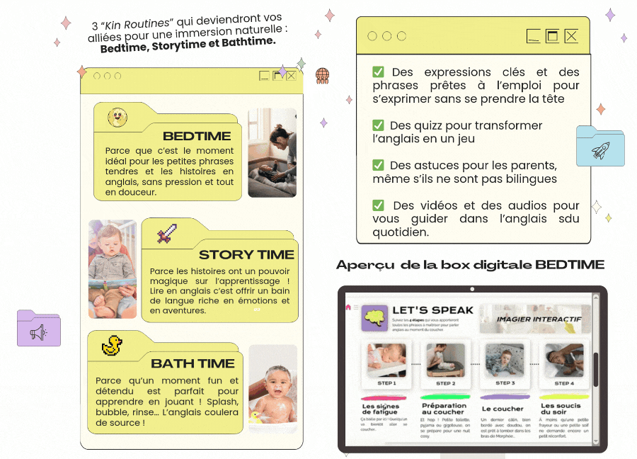 KINTERACTION - L'anglais en immersion à la maison - Ulule