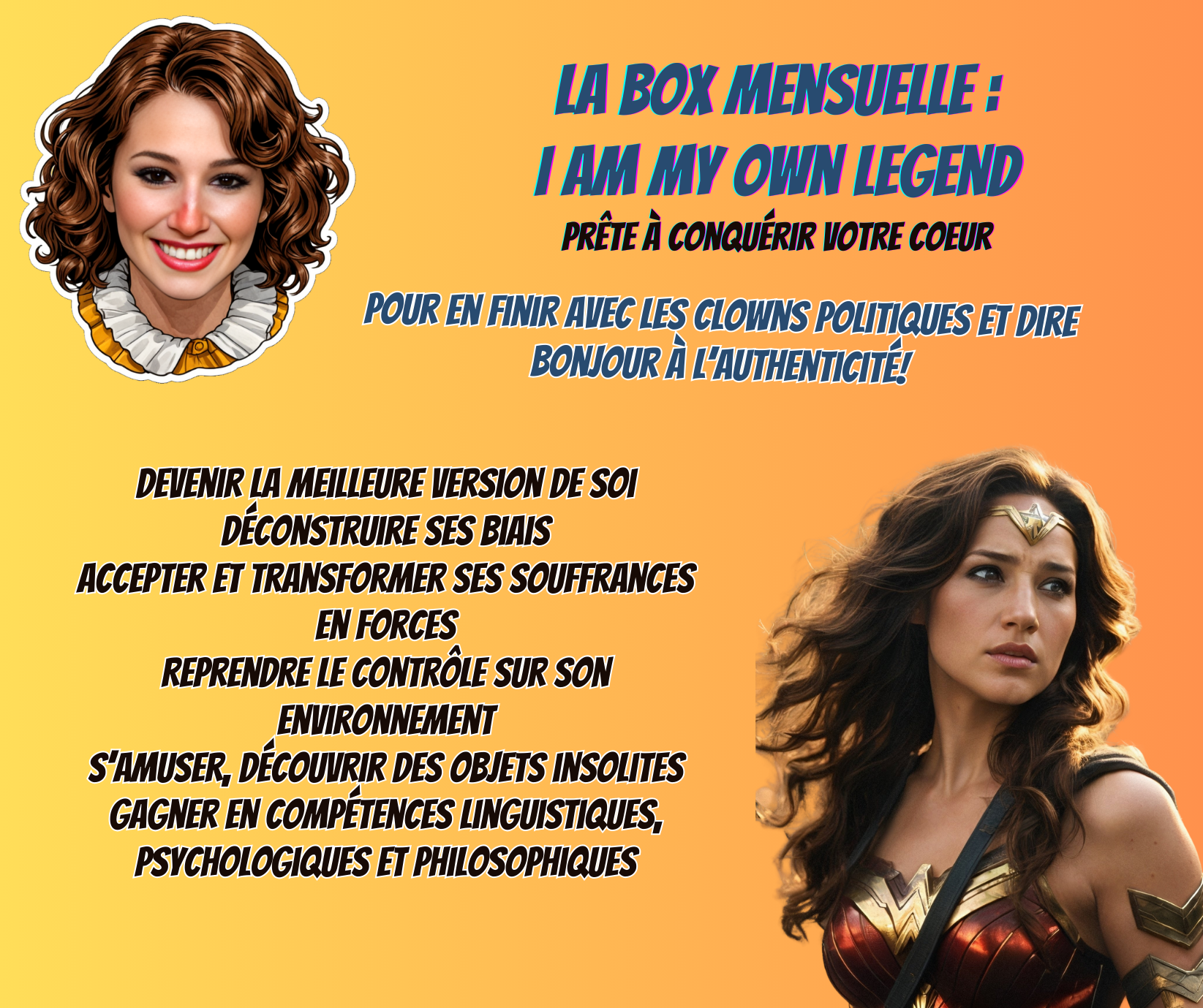 BOX BIMENSUELLE SUR L'AUTOFICTION : "I am my own legend" - Ulule