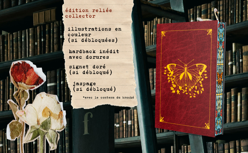 Edition reliée et brochée : Fous-Papillons