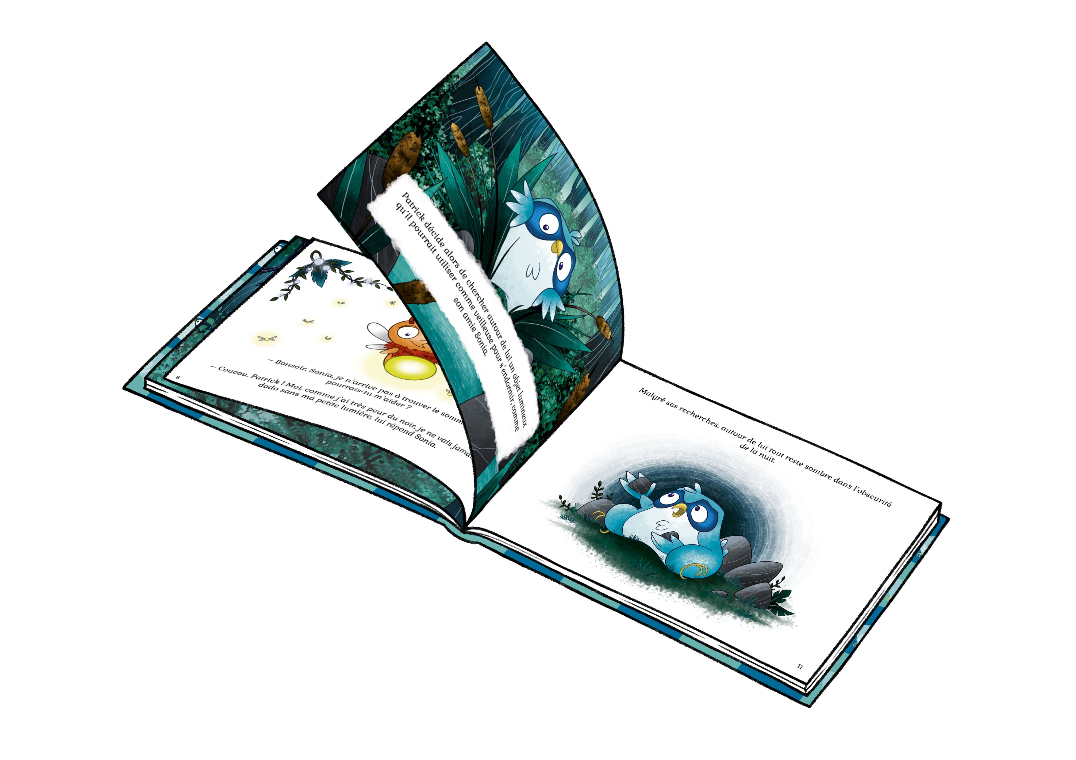 Patrick n'arrive pas à dormir