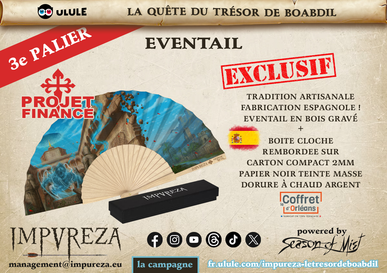 IMPUREZA - Campagne "La Quête du Trésor de Boabdil !" - Ulule