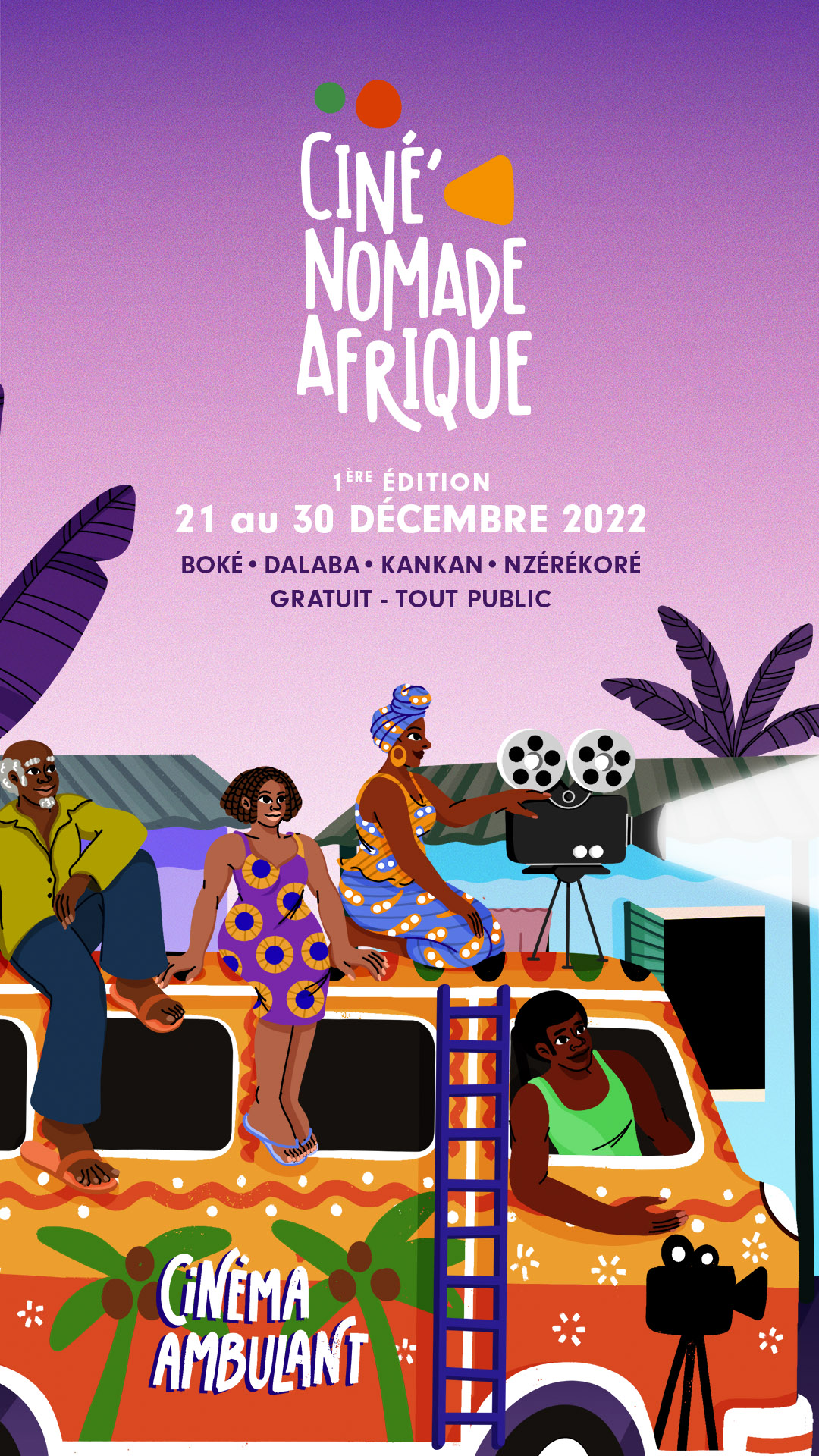 Ciné'Nomade Afrique - Ulule