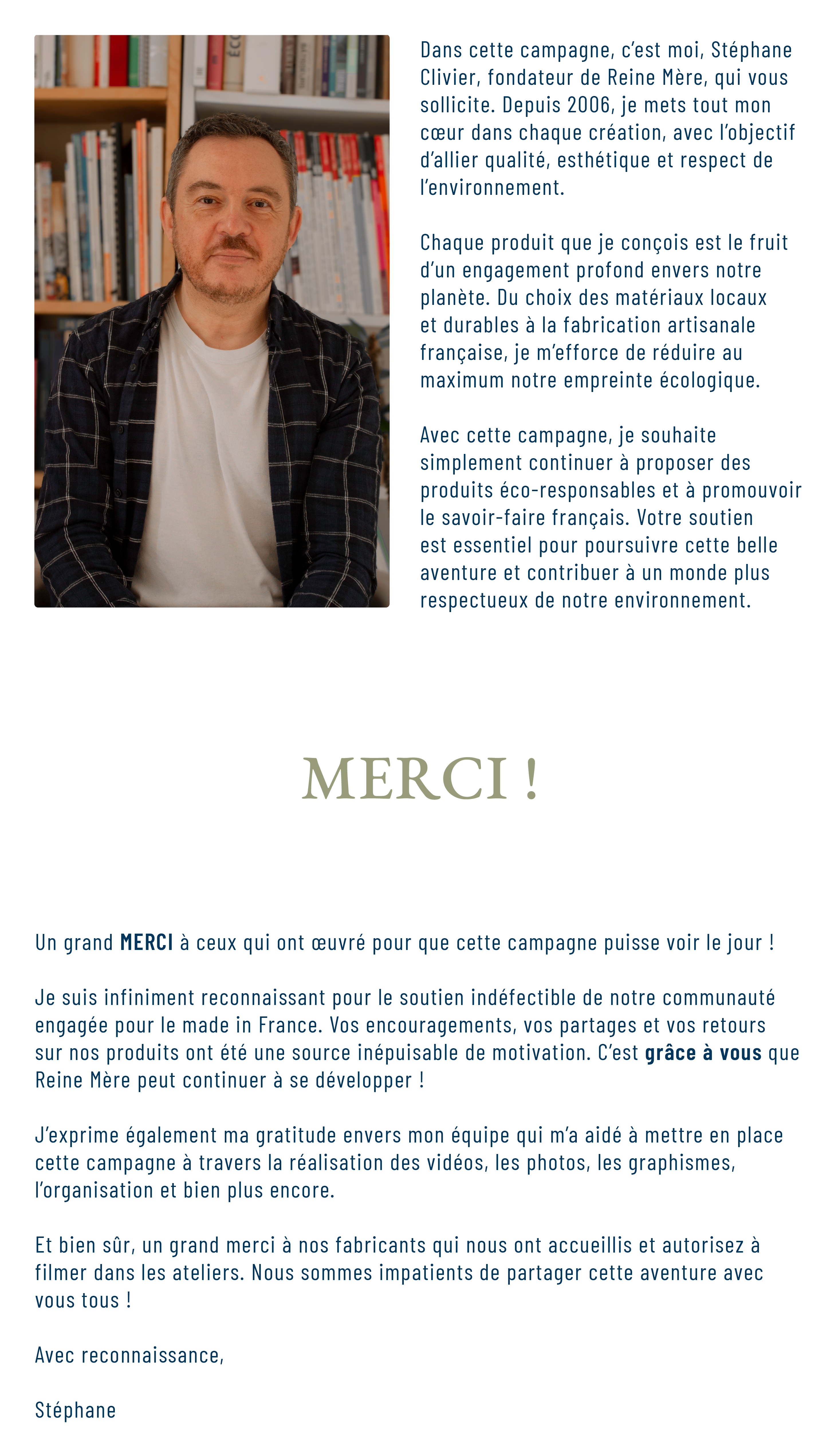 Reine Mère : Fabrication Française et Éco-Design