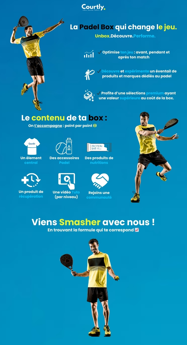 Courtly : La box spécialisée Padel 🎾