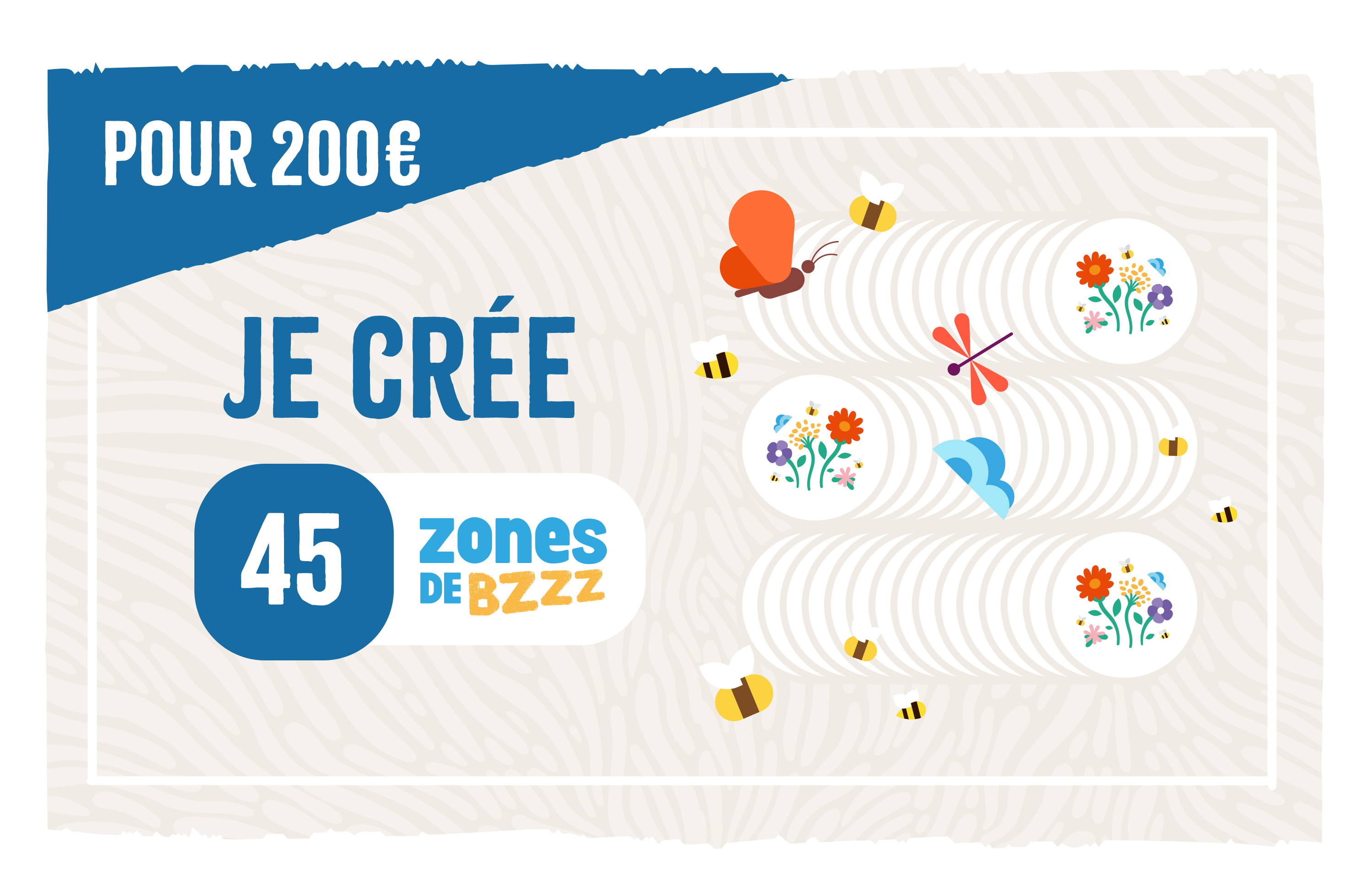 Préservons les abeilles en créant des Zones de Bzzz