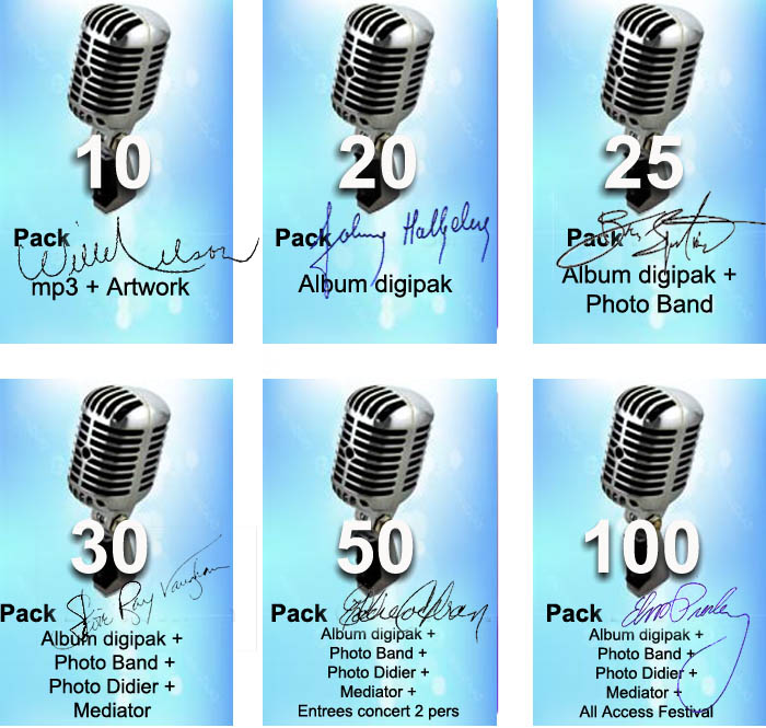 Nouvel Album "Made in Rock'n'Roll " - Ulule