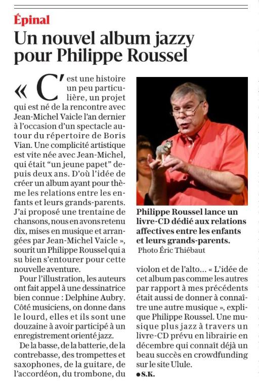 Livre-CD "Mon chouette Papi" - Ulule