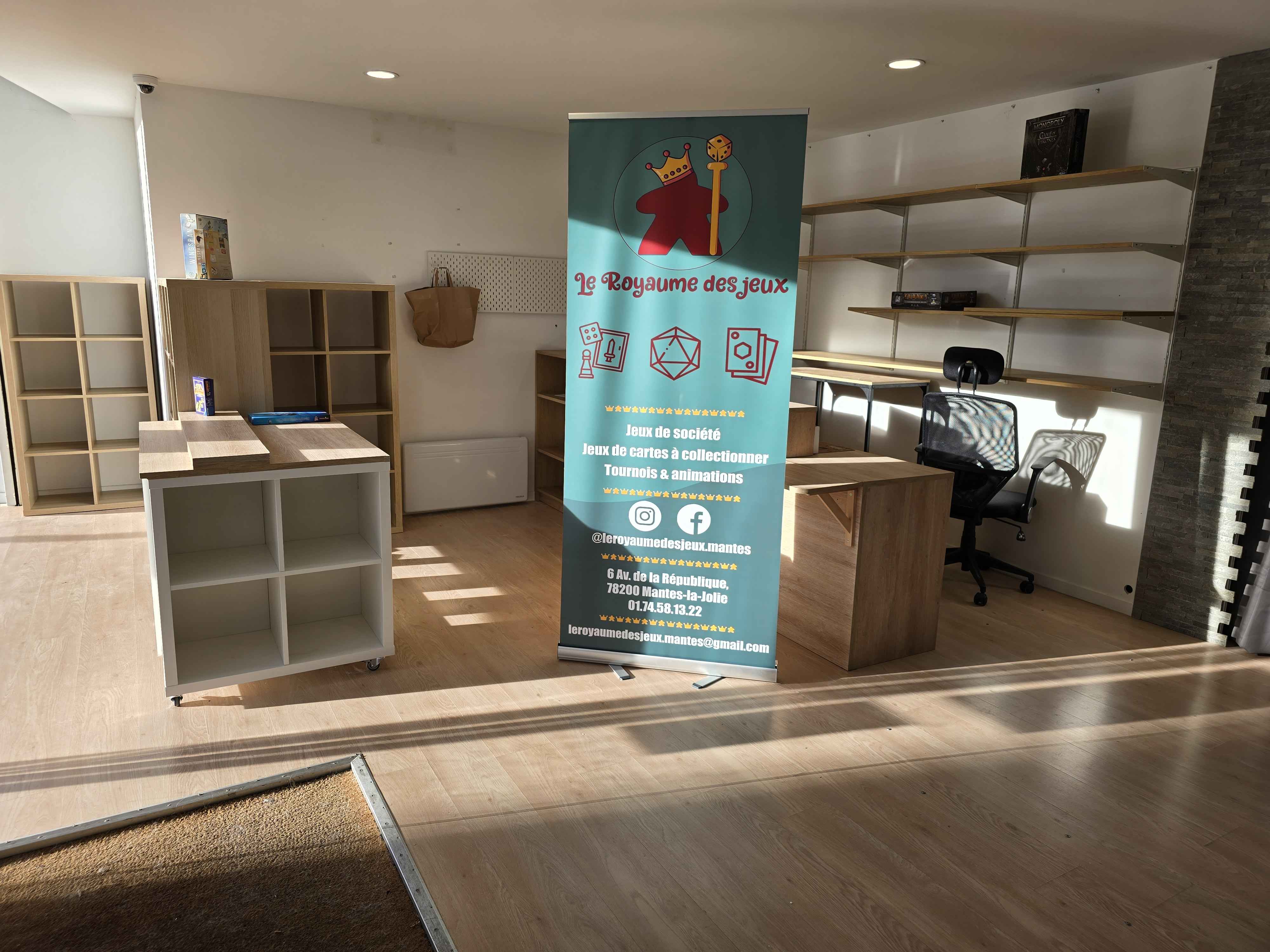 Boutique "Le Royaume des jeux" a Mantes la Jolie - Ulule