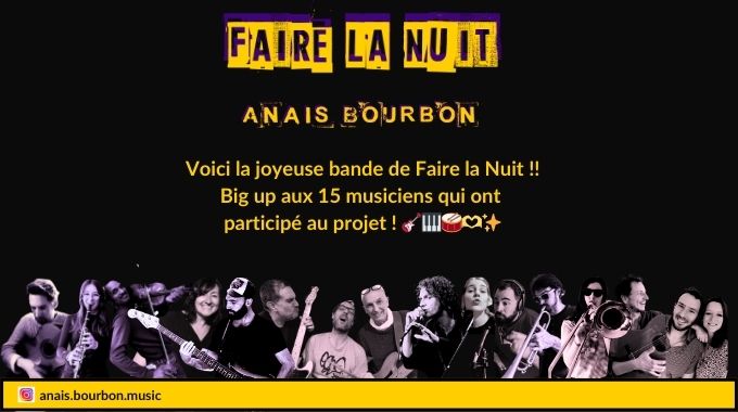 Sortie de l'album "Faire la nuit" (chanson française) - Ulule
