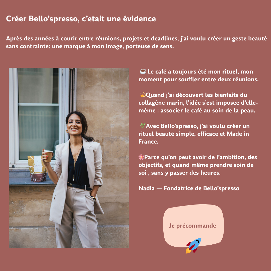 Bello’spresso, révélez votre glow à chaque pause café - Ulule