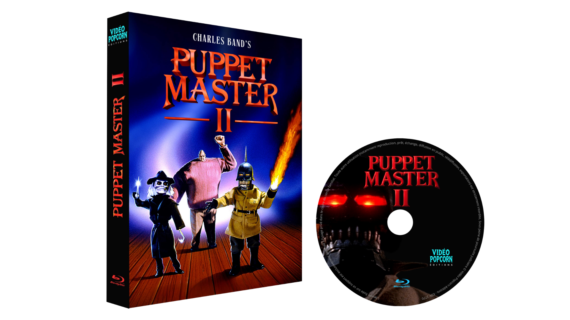 PUPPET MASTER 1 & 2 EN BLU RAY - Ulule